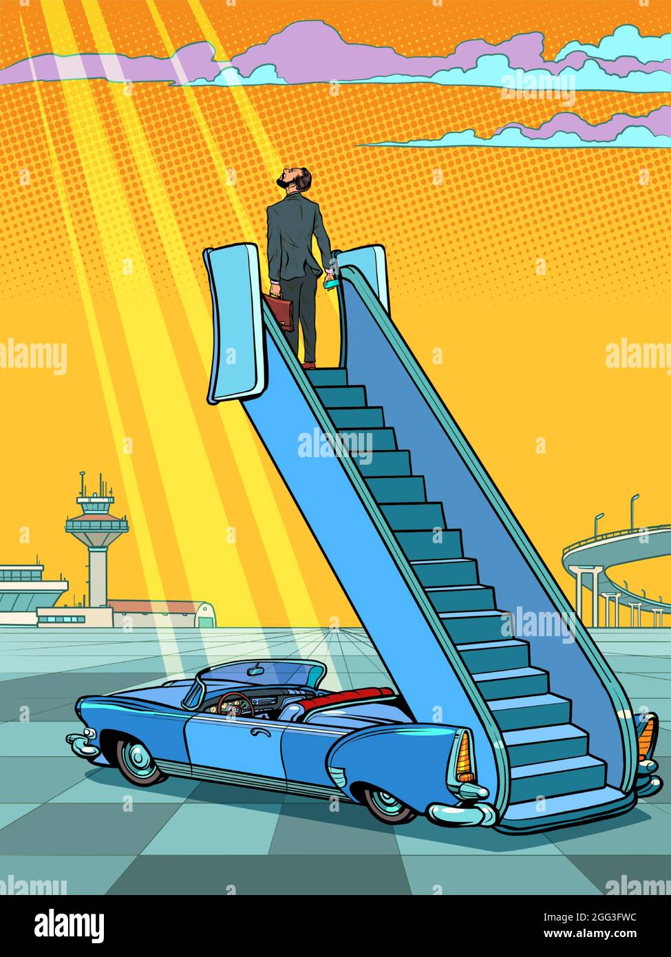 End of ramp Stock Vector Images - Alamy