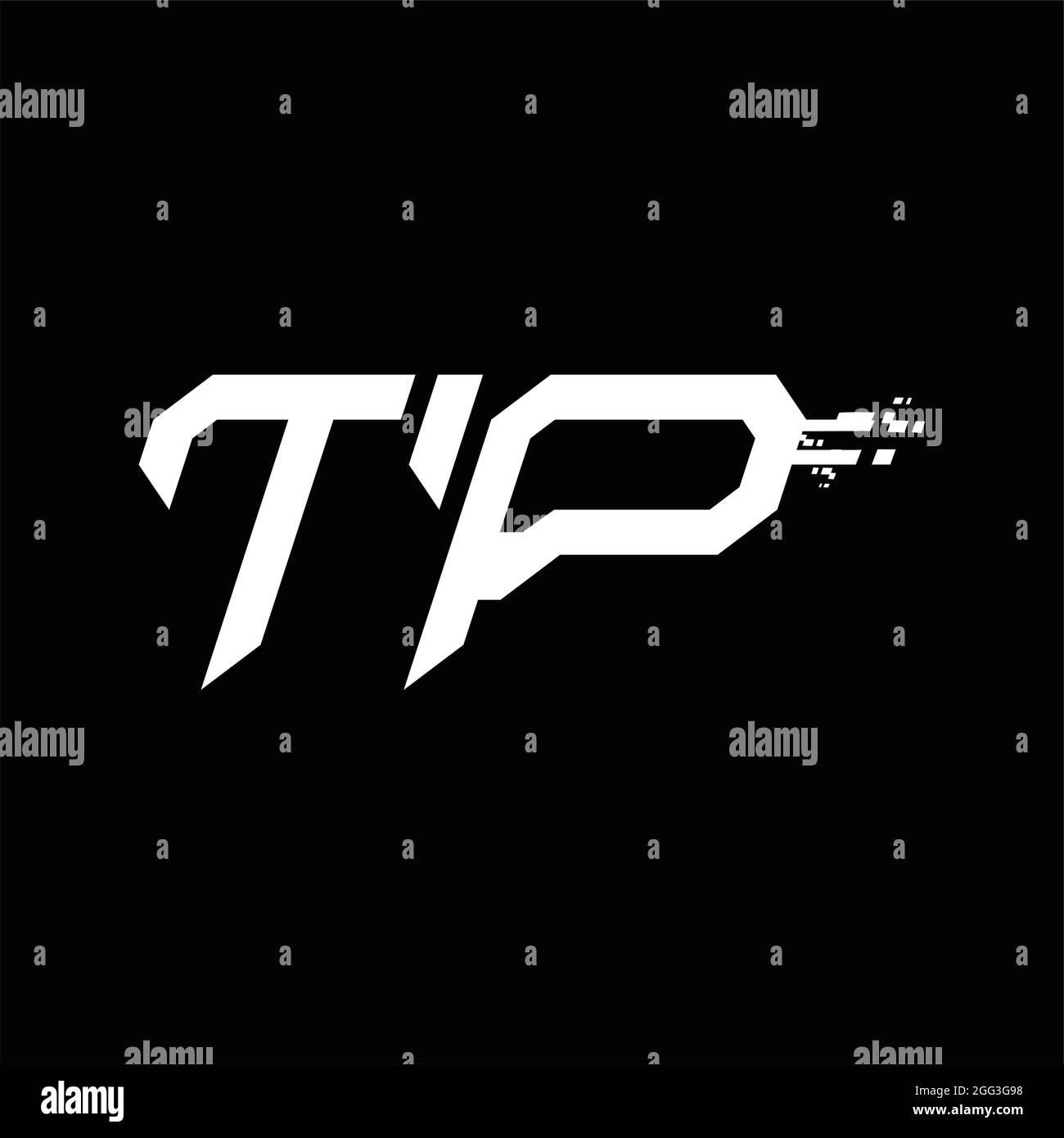 TP Logo monogram with vintage overlapping linked style on white design ... TP Logo monogram with vintage overlapping linked style on white design ...