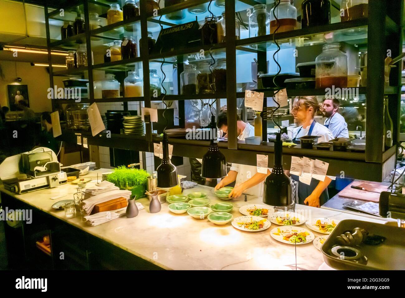 Amsterdam, Holland, The Netherlands, Contemporary Cuisine Restaurant ...