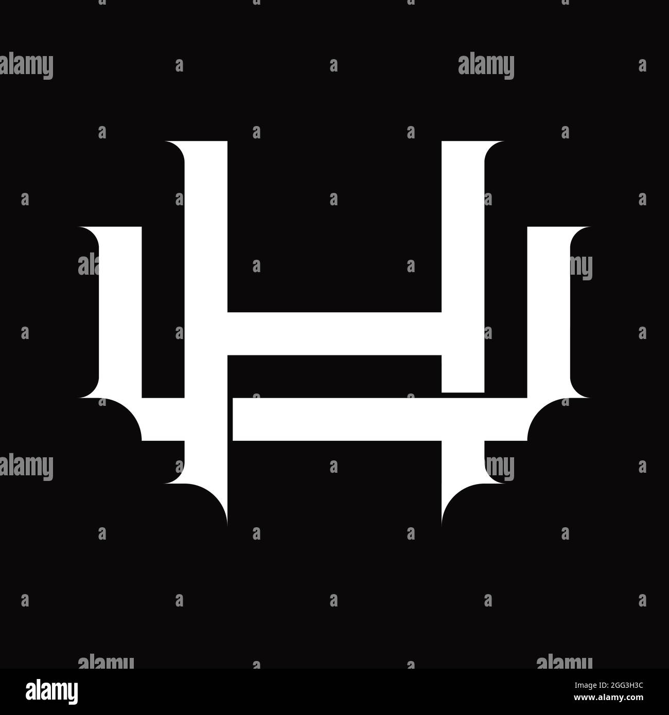 Uh logo Stock Vector Images - Alamy