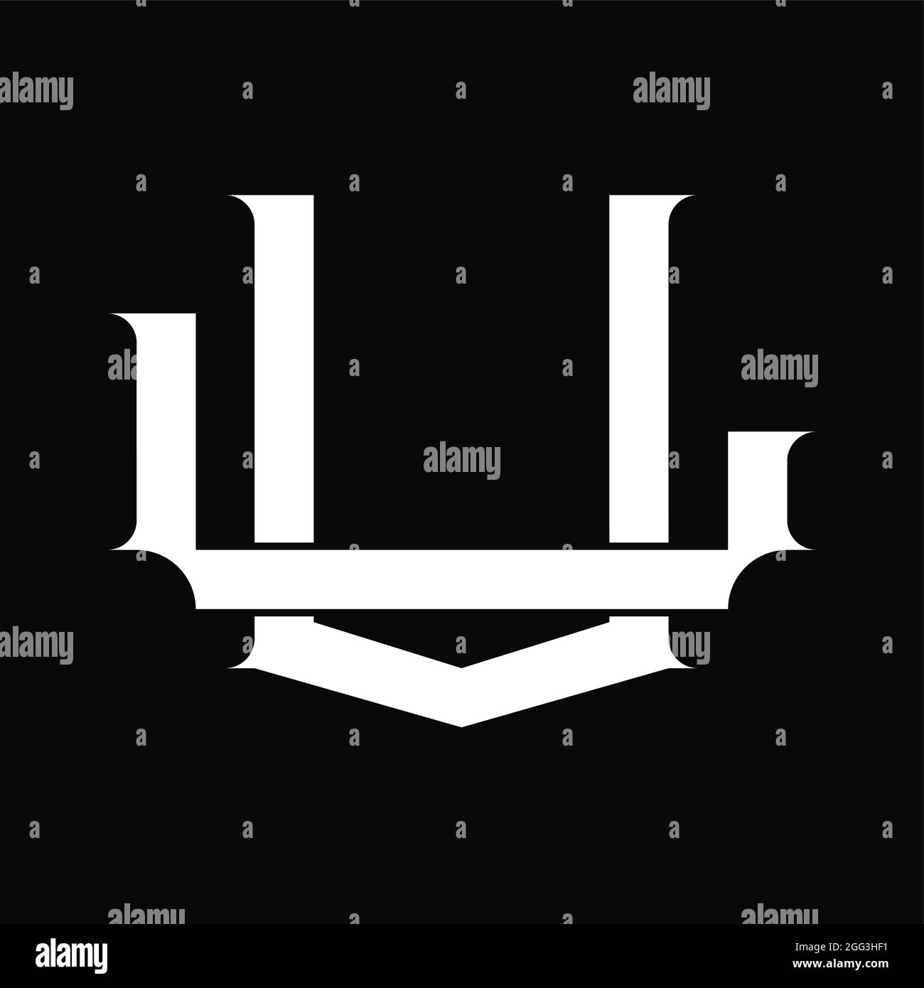 Lv logo letter Stock Vector Images - Alamy