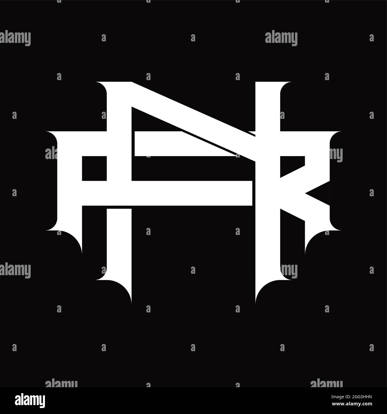 Rn logo vector vectors hi-res stock photography and images - Alamy