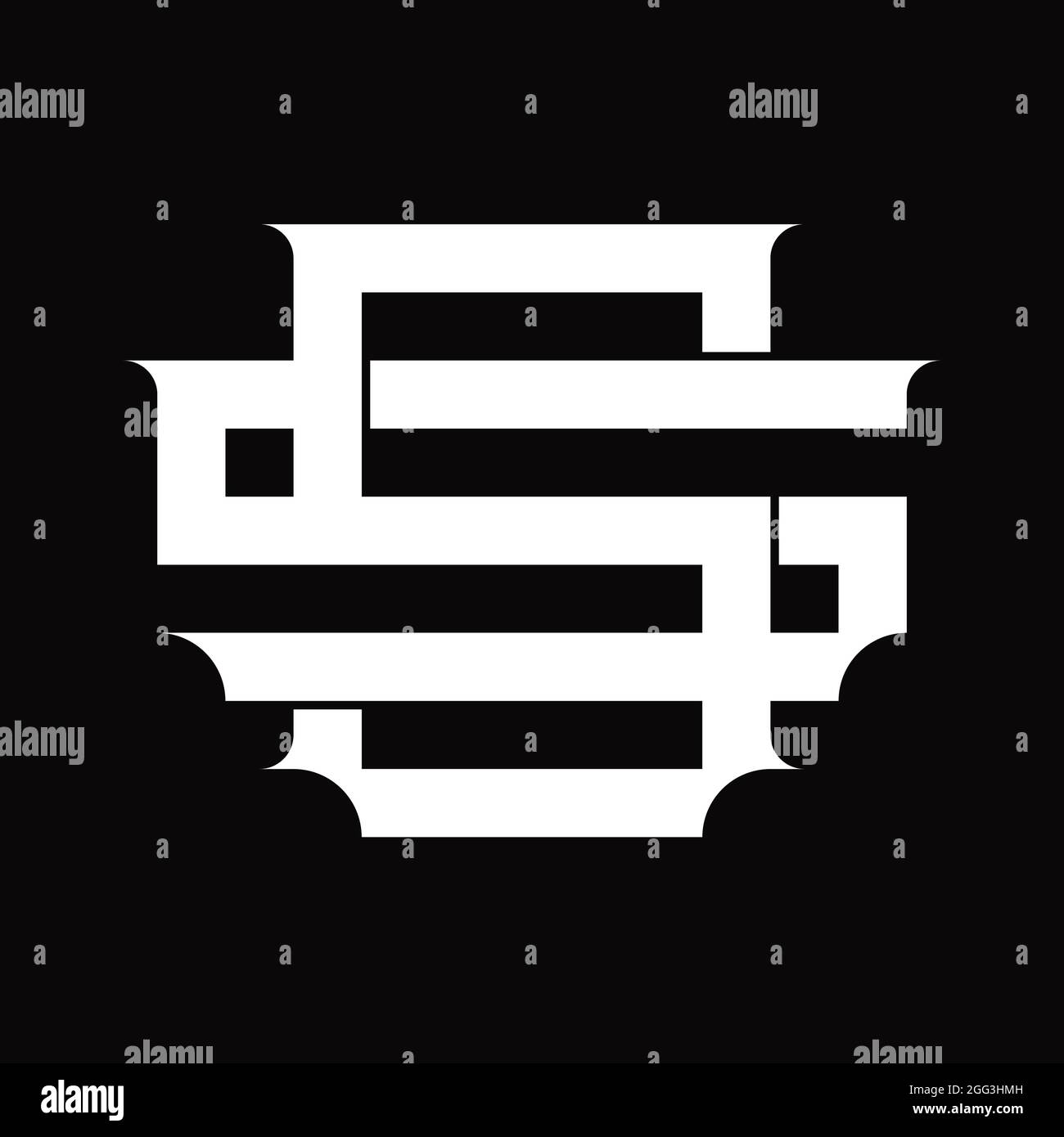 Ss logo Stock Vector Images - Alamy