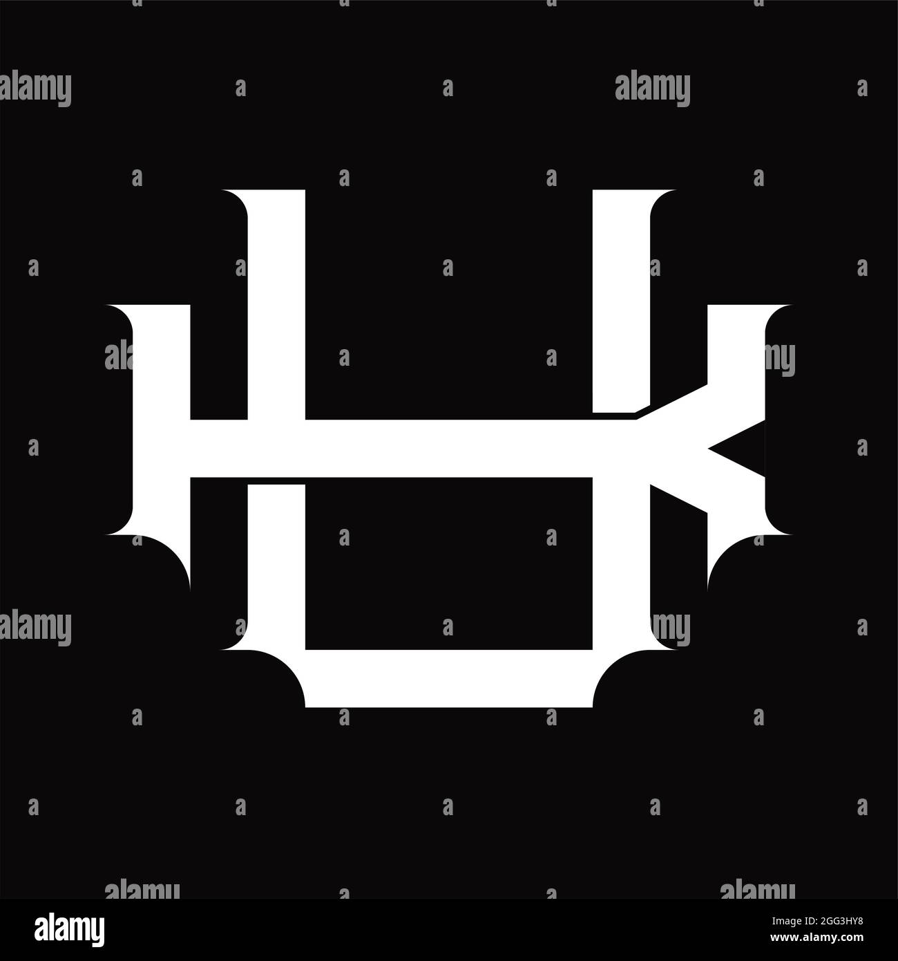 Ku shape Stock Vector Images - Alamy