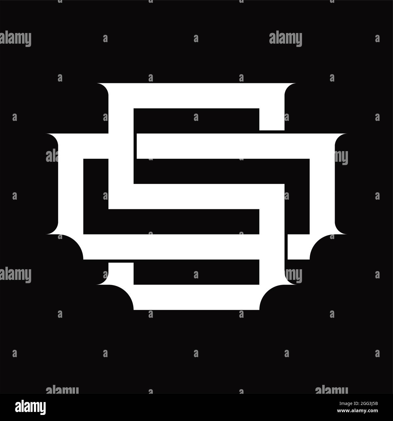 Os logo black hi-res stock photography and images - Alamy