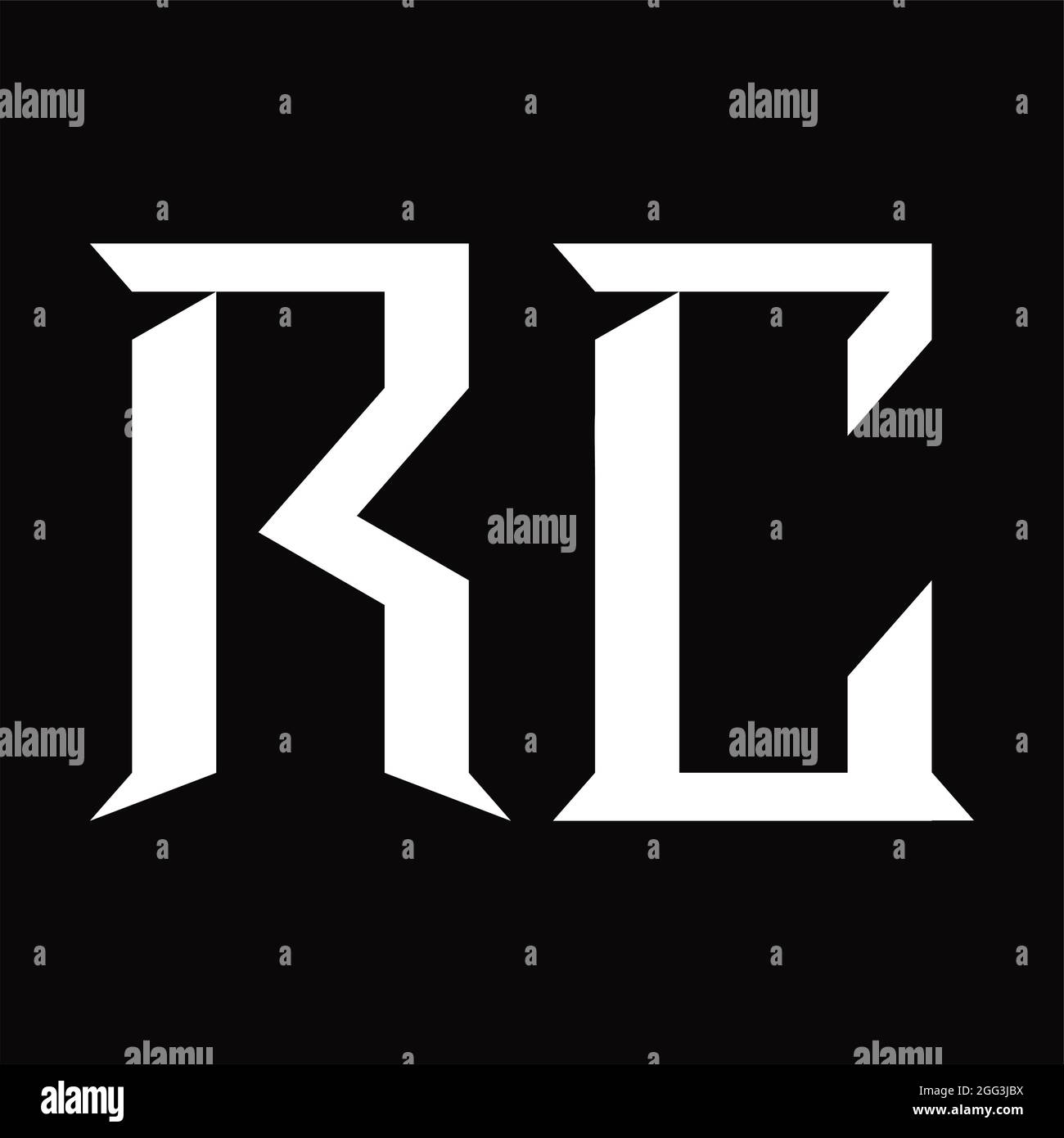 Rc signature Stock Vector Images - Alamy