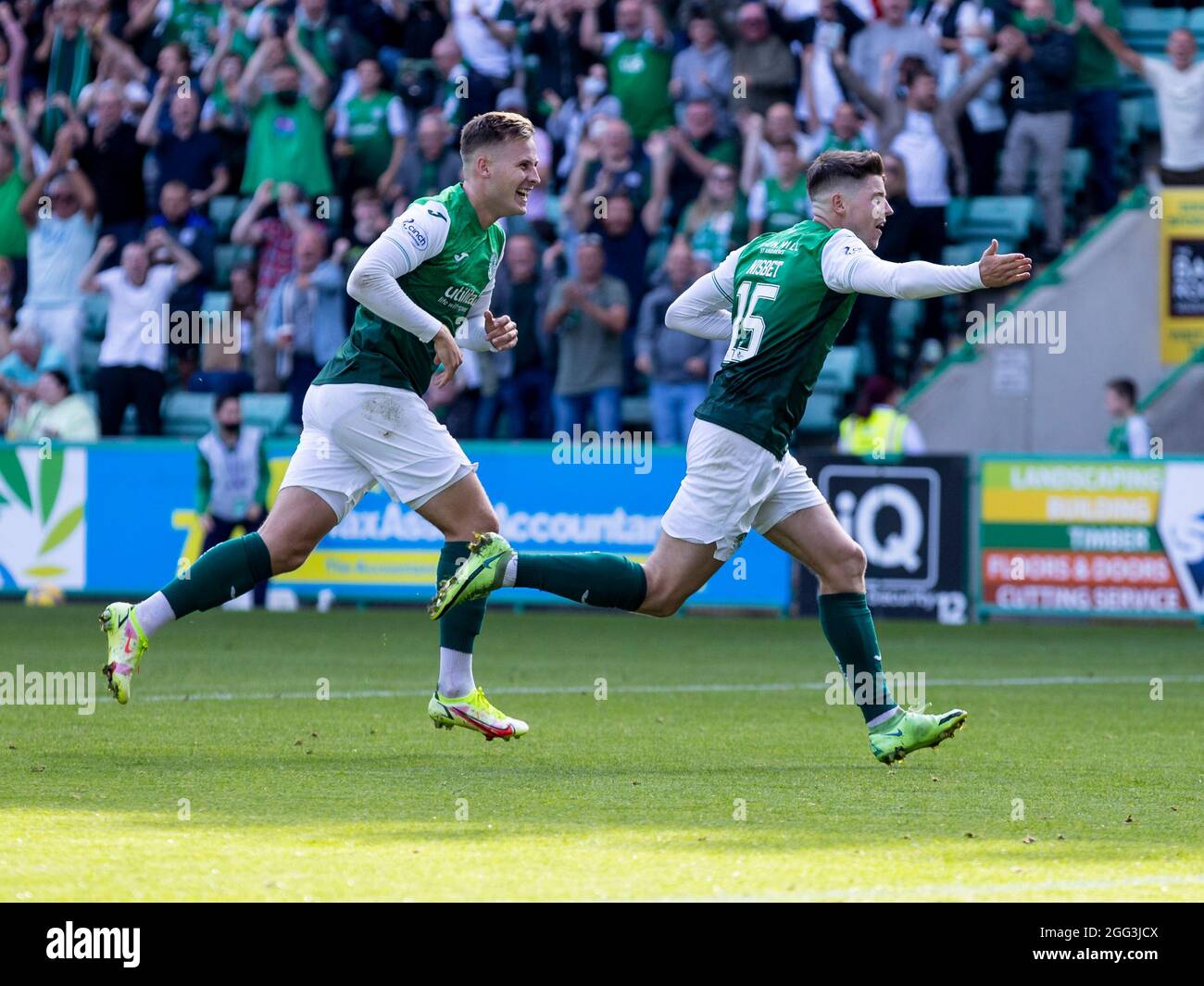 Easter Road, Leith, Edinburg, UK. 28th Aug, 2021. Scottish Premier ...