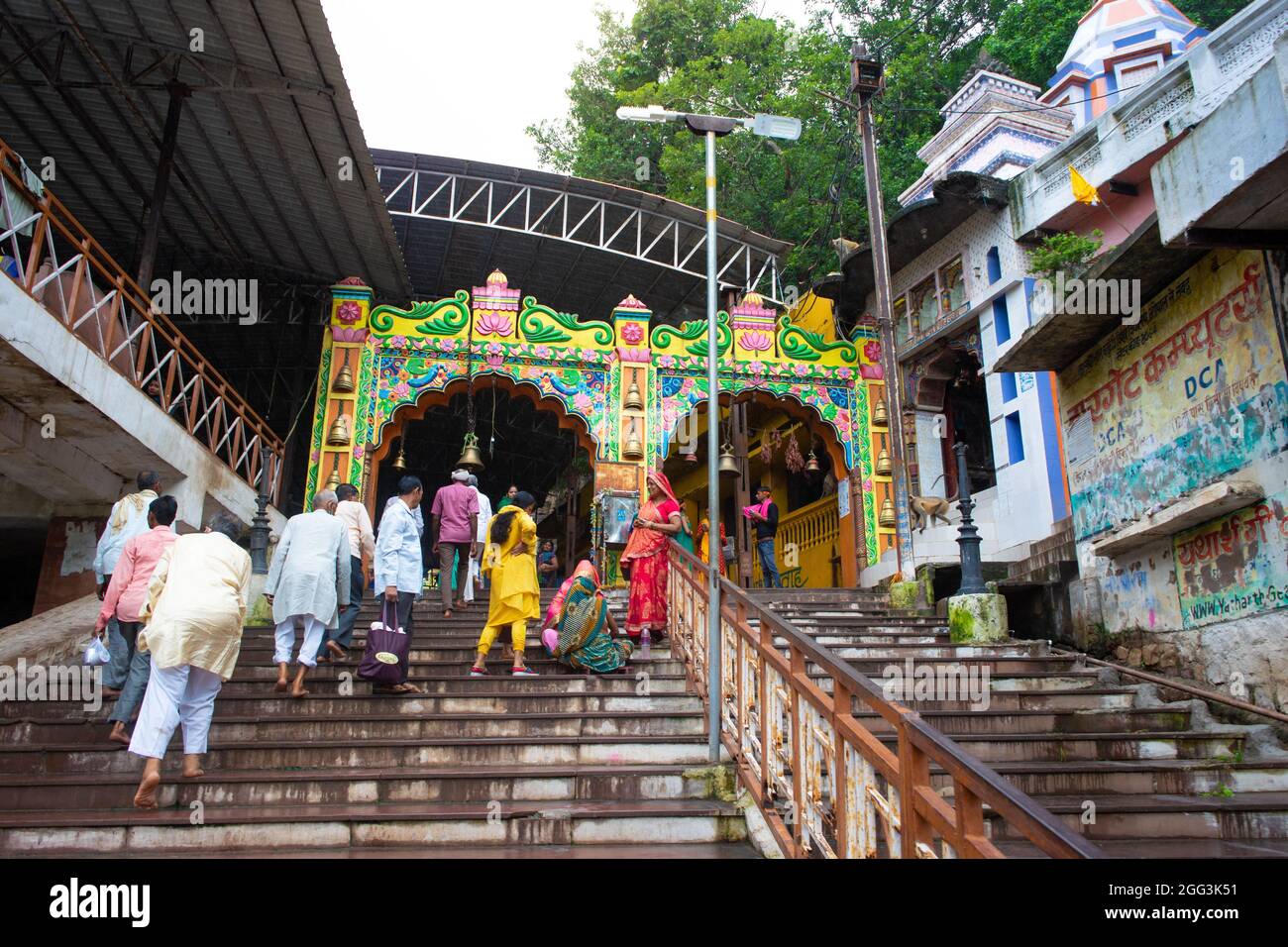 CHHATARPUR, MADHYA PRADESH, INDIA - AUGUST 20, 2021: Beautiful view of ...