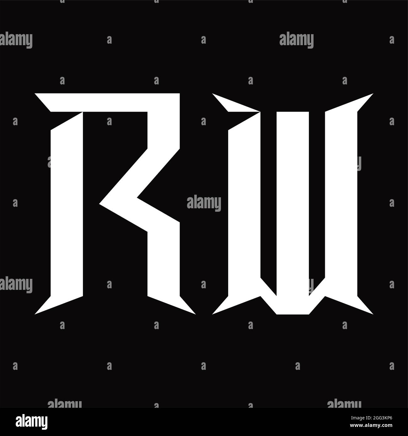 Wr signature Stock Vector Images - Alamy