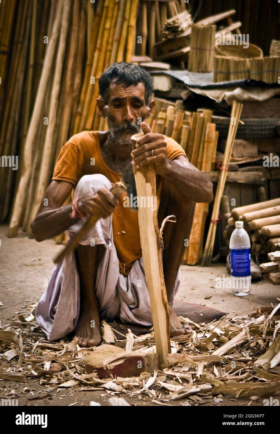 Workers in and around the rural areas of Rajasthan in northwestern ...
