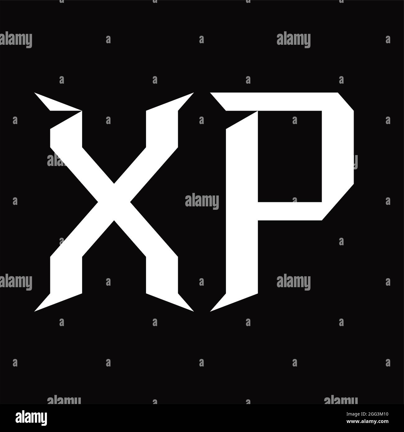 Letter xp logo hi-res stock photography and images - Alamy