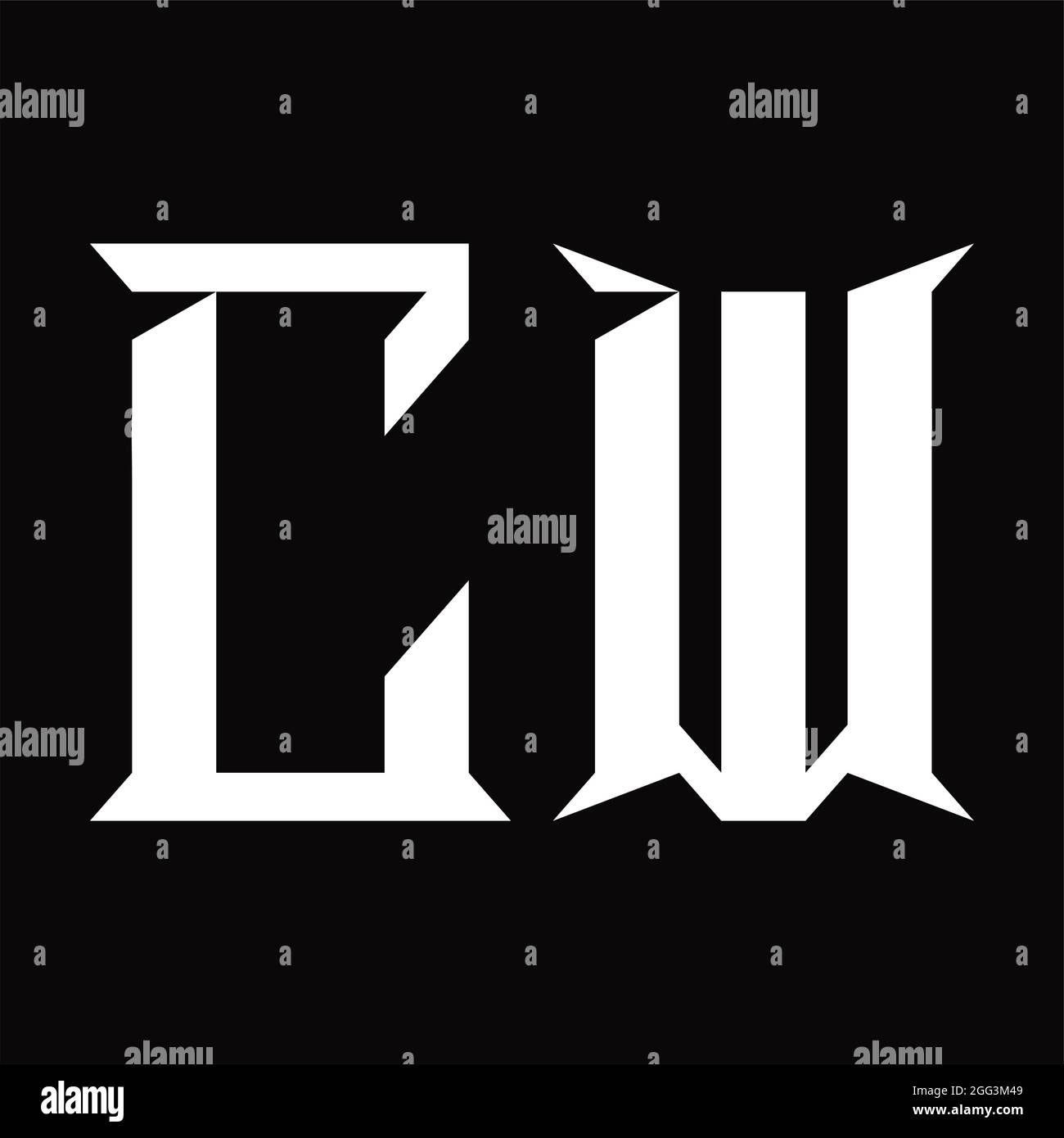 Cw logo hi-res stock photography and images - Alamy