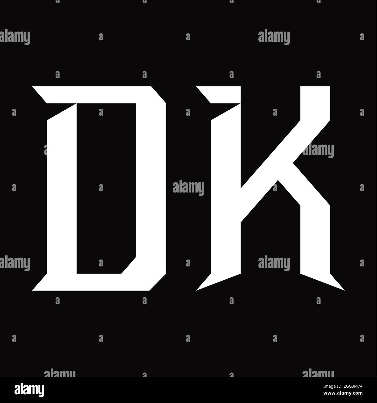 Dk logo Stock Vector Images - Alamy
