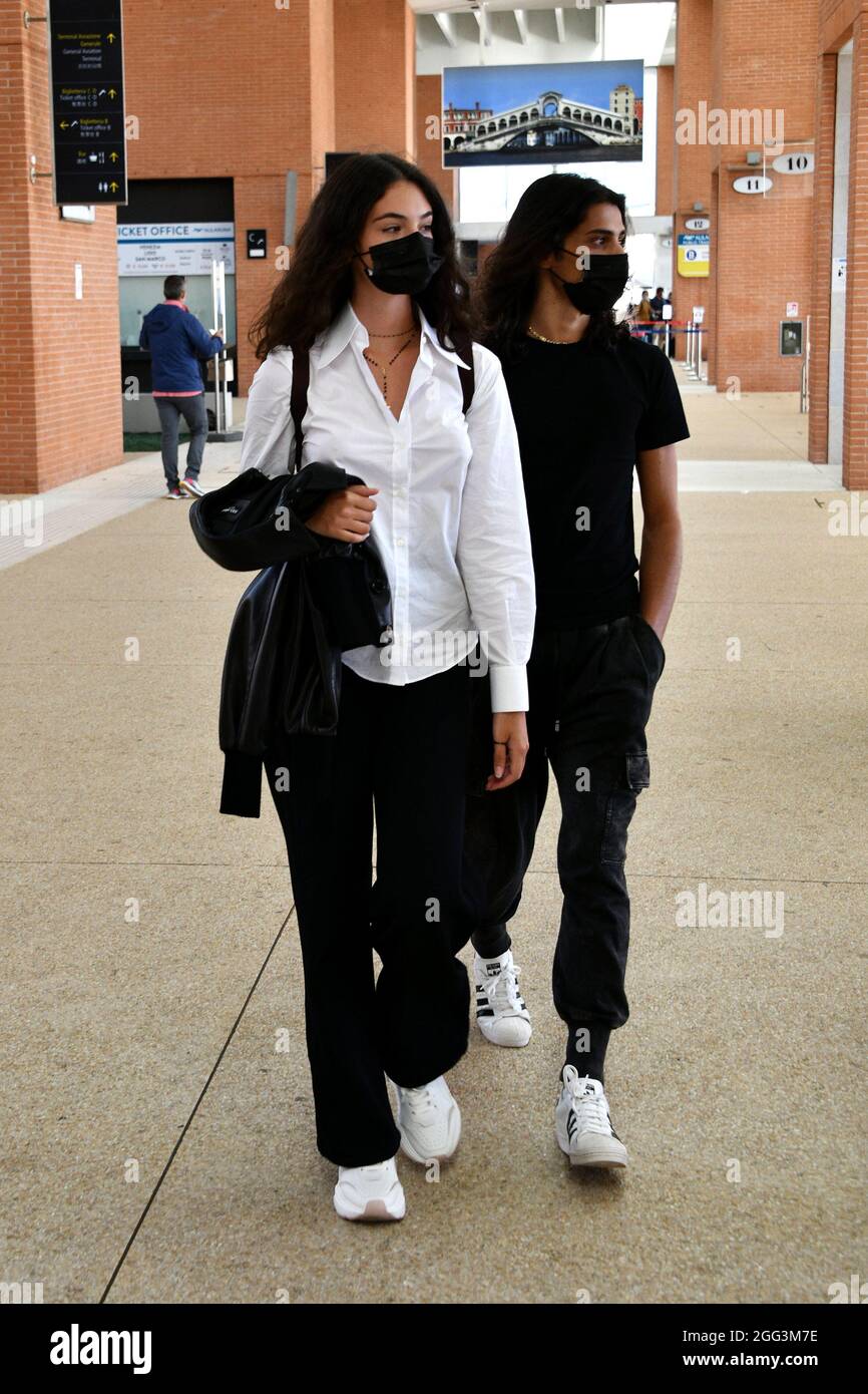 Venice, Dolce & Gabbana event, Monica Bellucci with her daughter Deva ...
