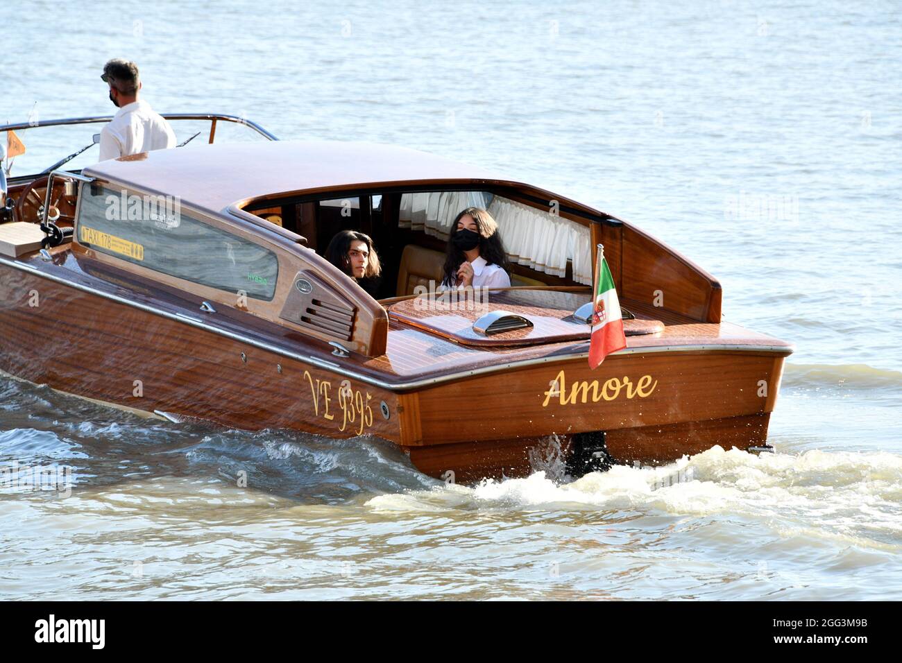 Venice, Dolce & Gabbana event, Monica Bellucci with her daughter Deva ...