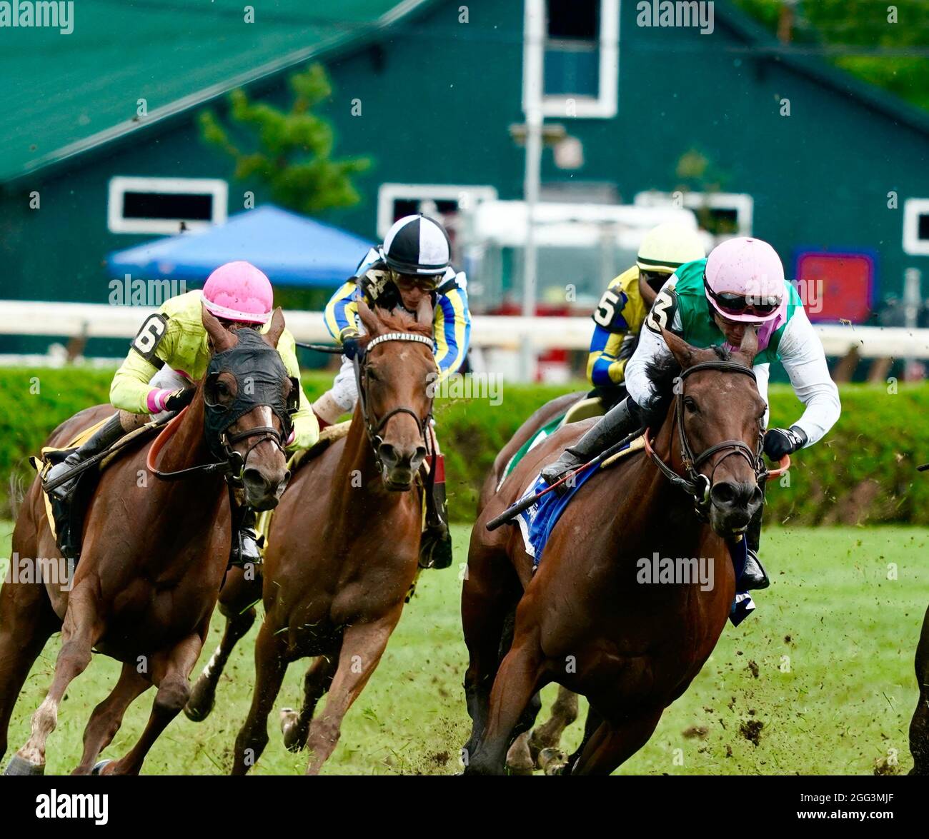 August 28, 2021, Saratoga Springs, NY, USA: August 28, 2021: Viadera ...