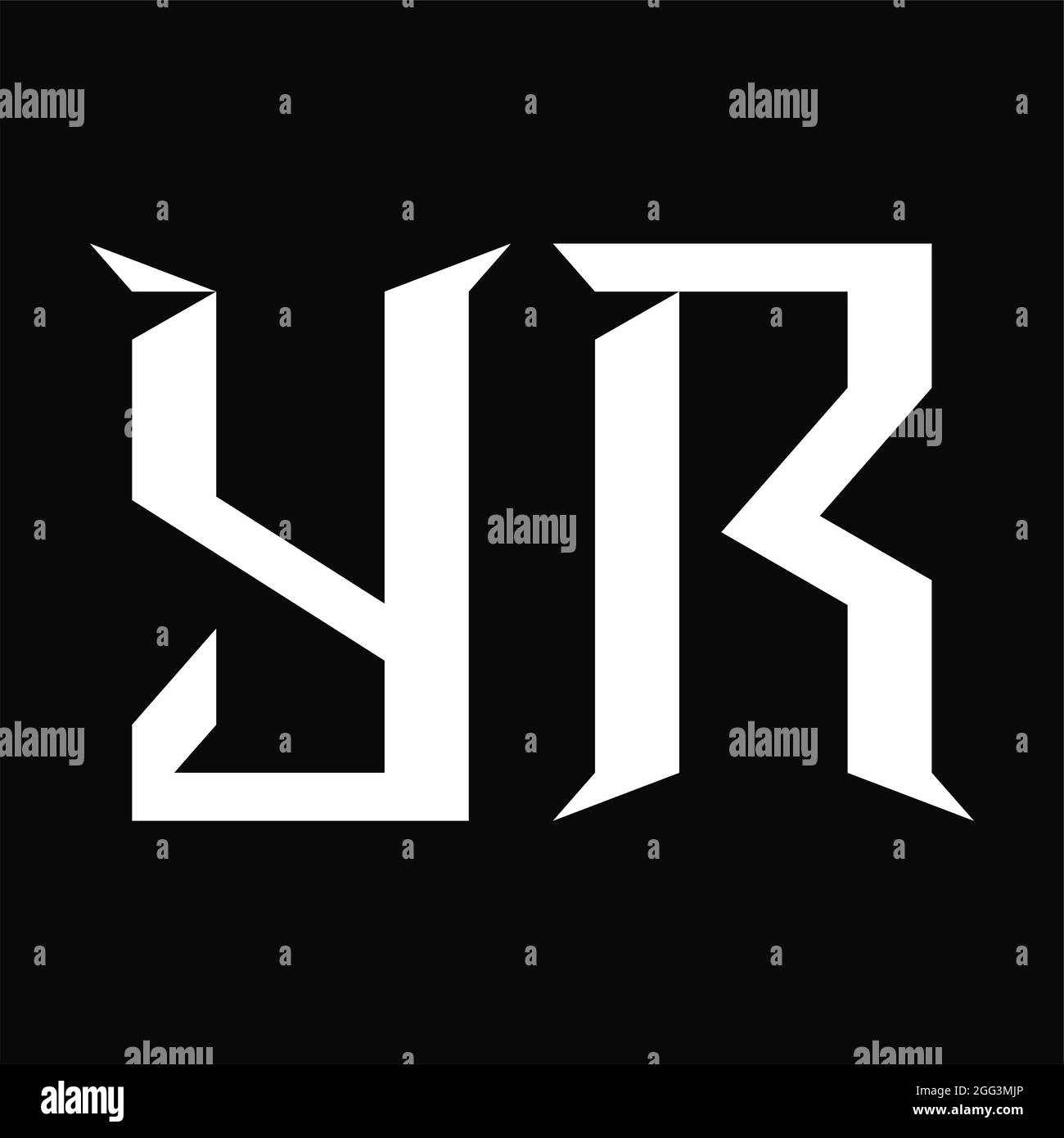 Yr logo Stock Vector Images - Alamy