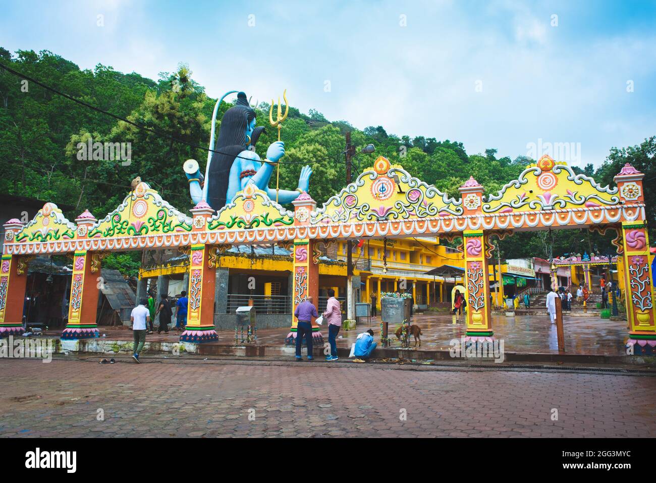 CHHATARPUR, MADHYA PRADESH, INDIA - AUGUST 20, 2021: Beautiful view of ...
