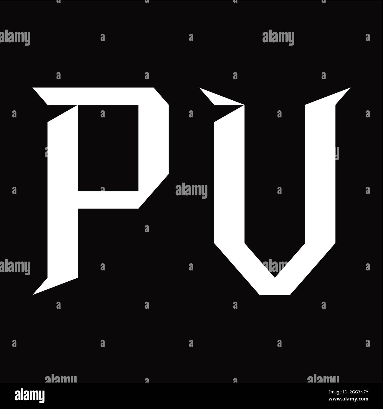 Pv emblem Stock Vector Images - Alamy