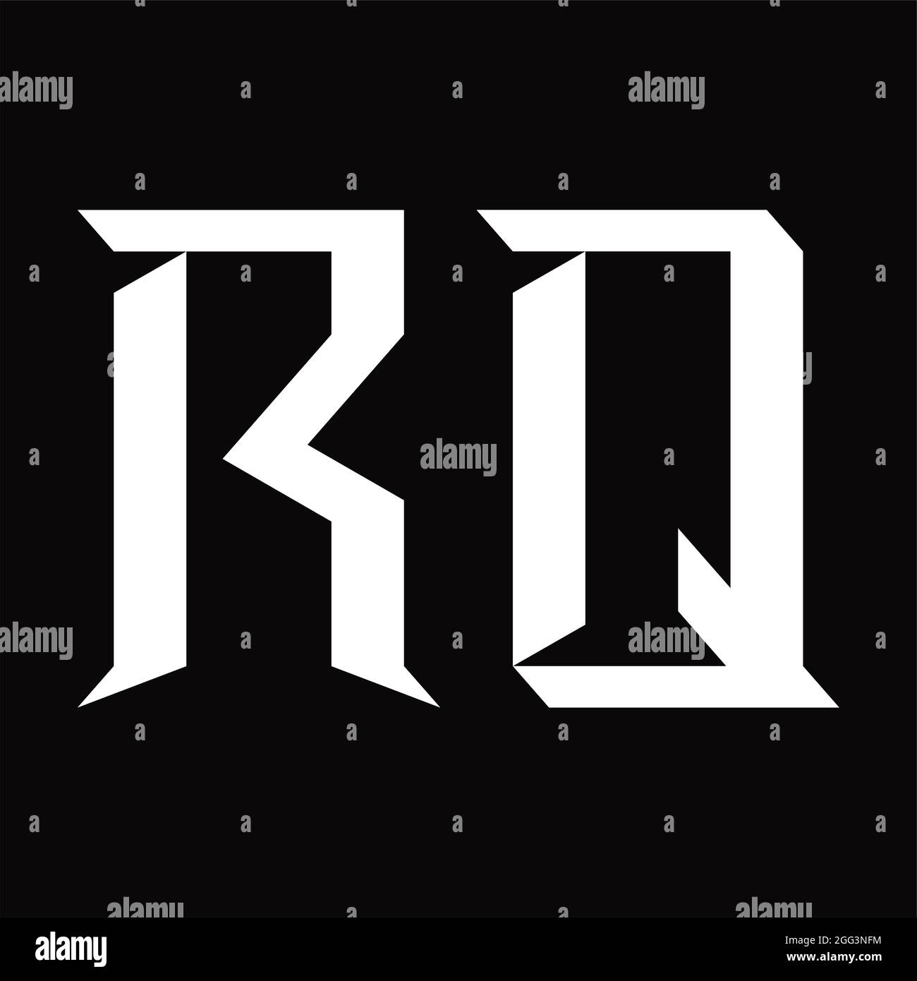 Rq logo Stock Vector Images - Alamy