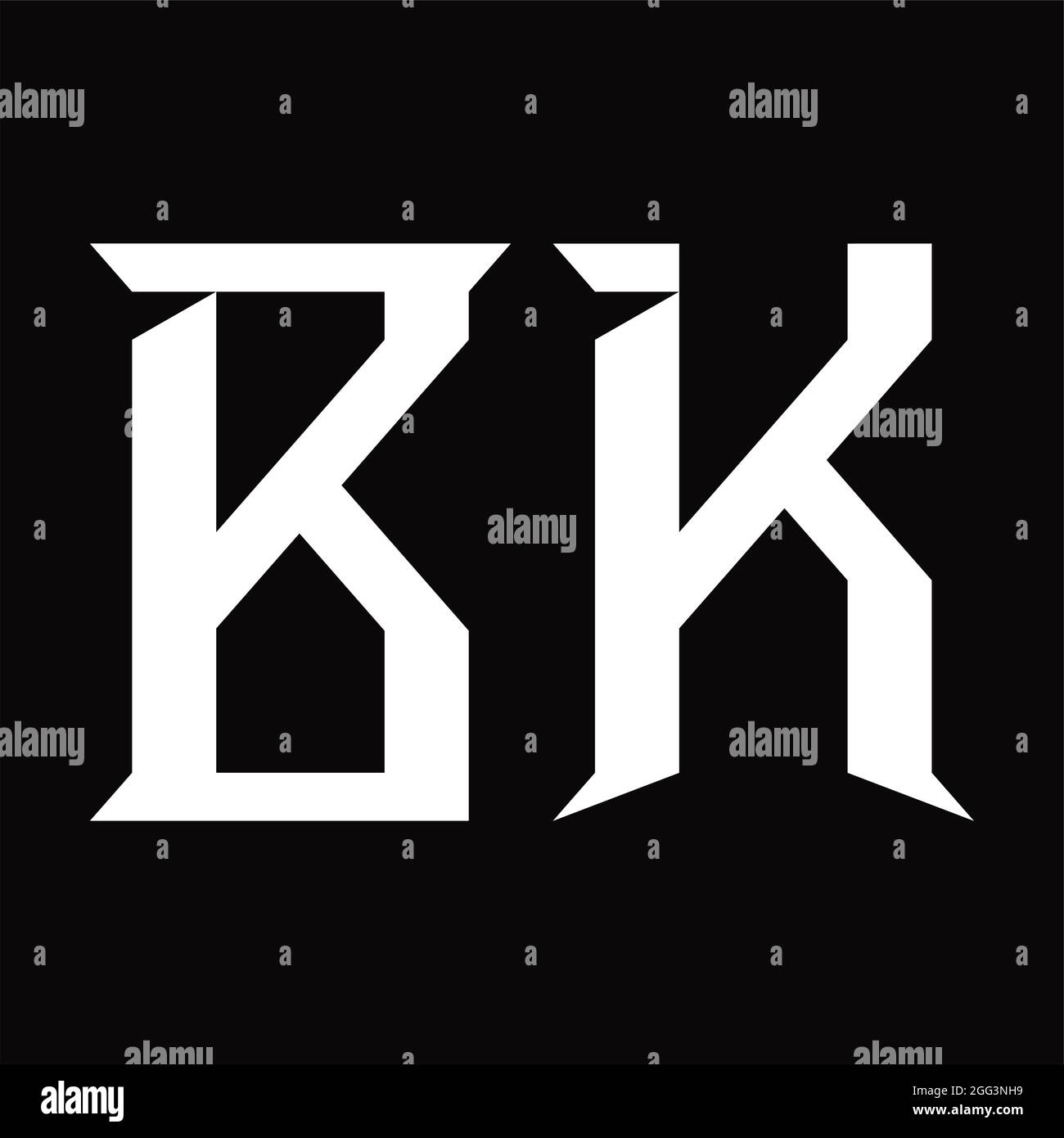 Bk logo vector vectors hi-res stock photography and images - Alamy