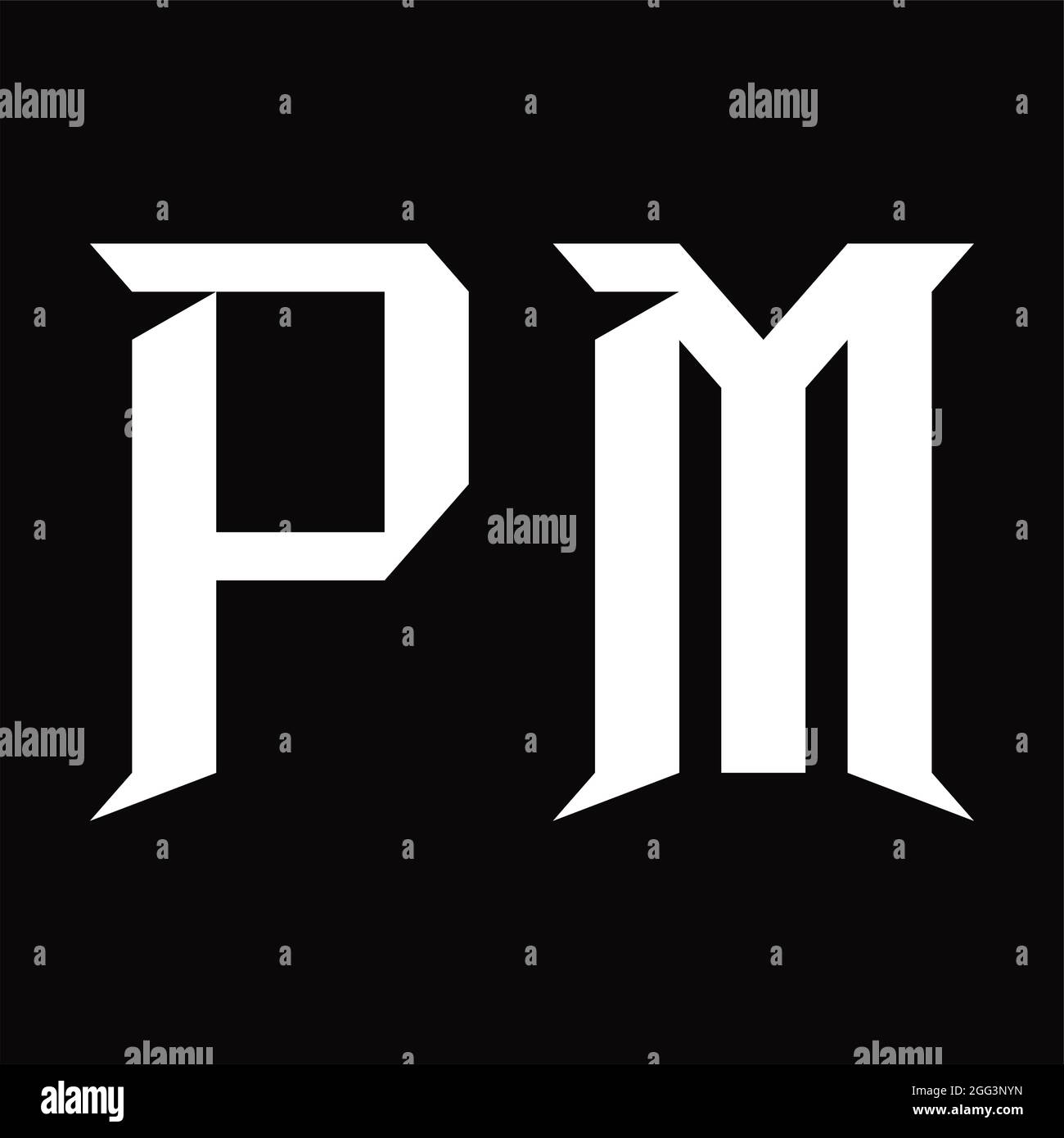 Pm signature Stock Vector Images - Alamy