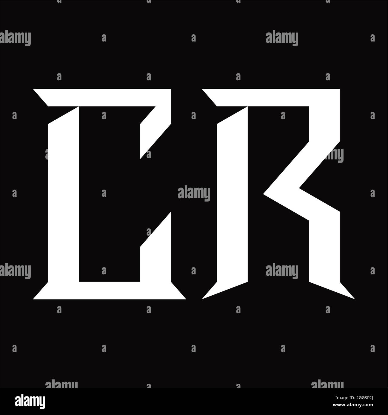 Logo cr vector vectors hi-res stock photography and images - Alamy