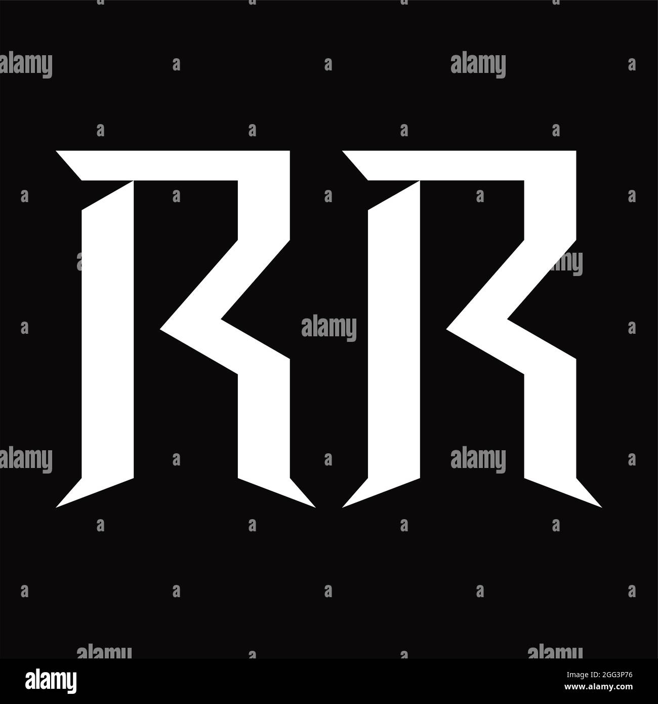 Rr logo Stock Vector Images - Alamy