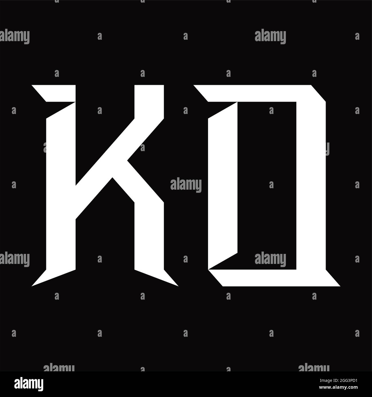 Ko logo Stock Vector Images - Alamy