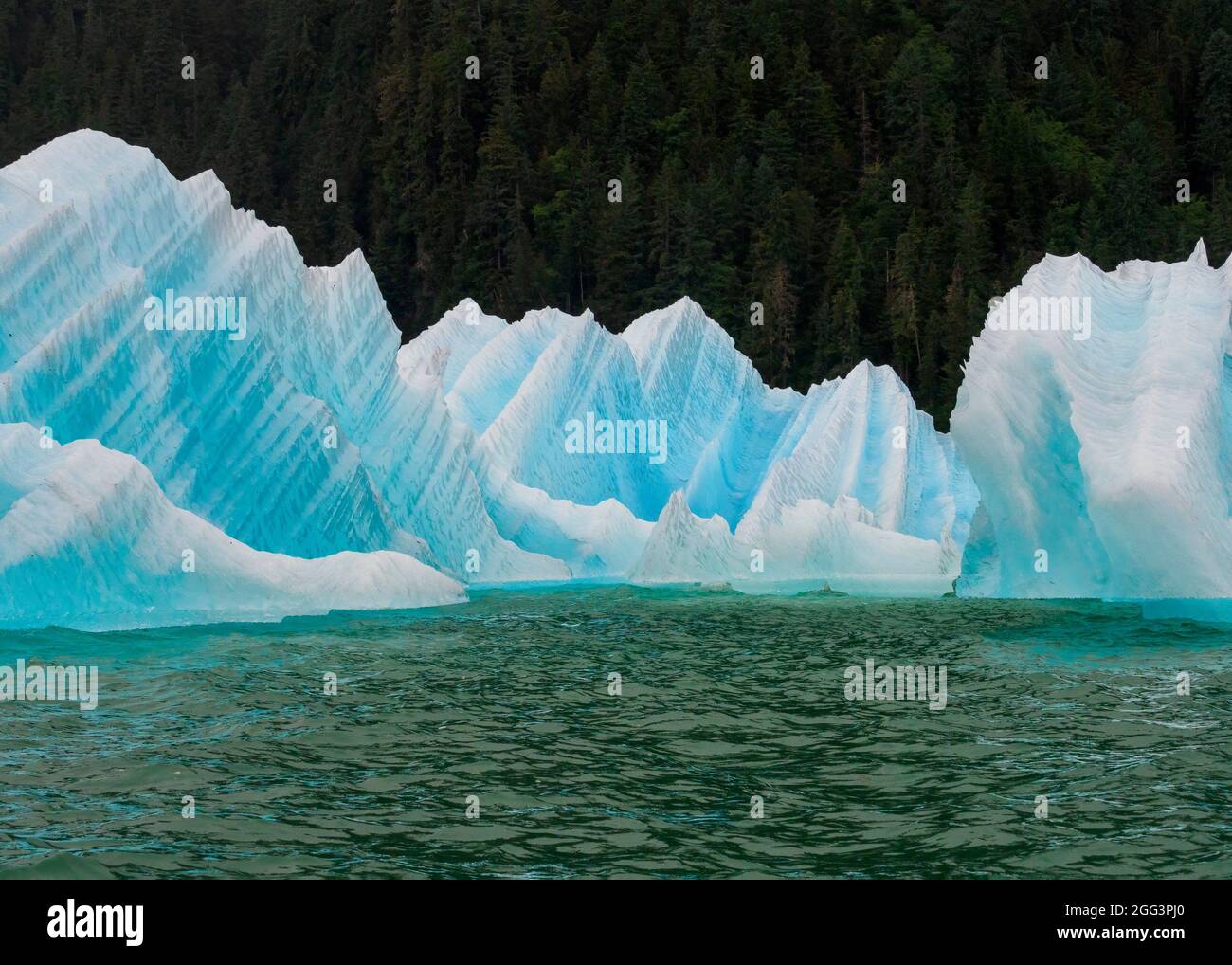 Iceberg from the LeConte Glacier, Alaska, USA Stock Photo - Alamy