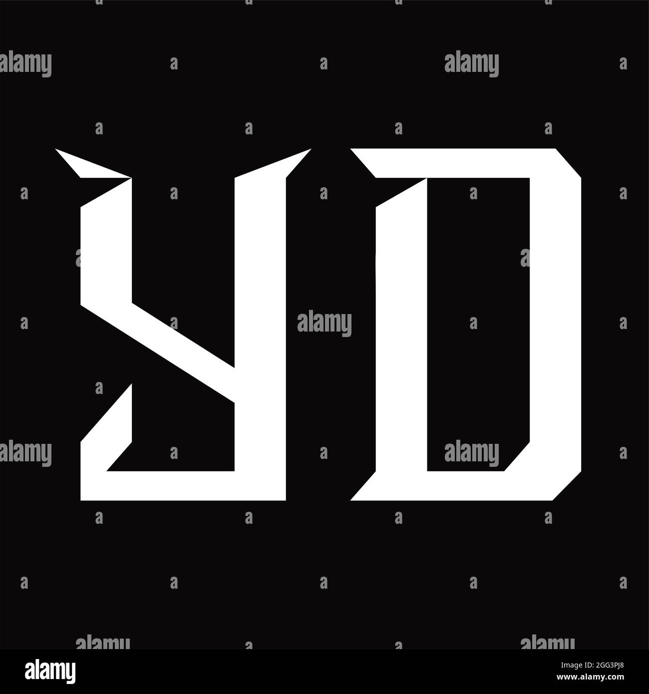 Yd logo Stock Vector Images - Alamy