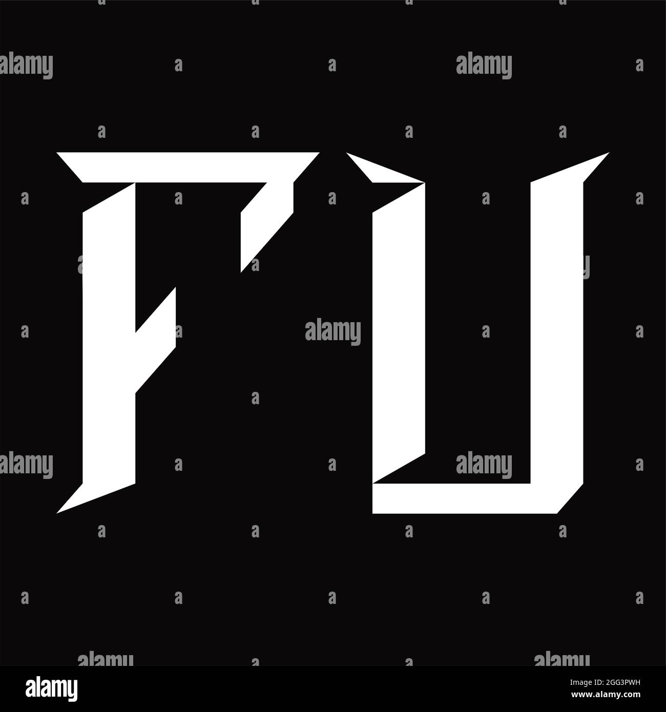 Fu logo Stock Vector Images - Alamy