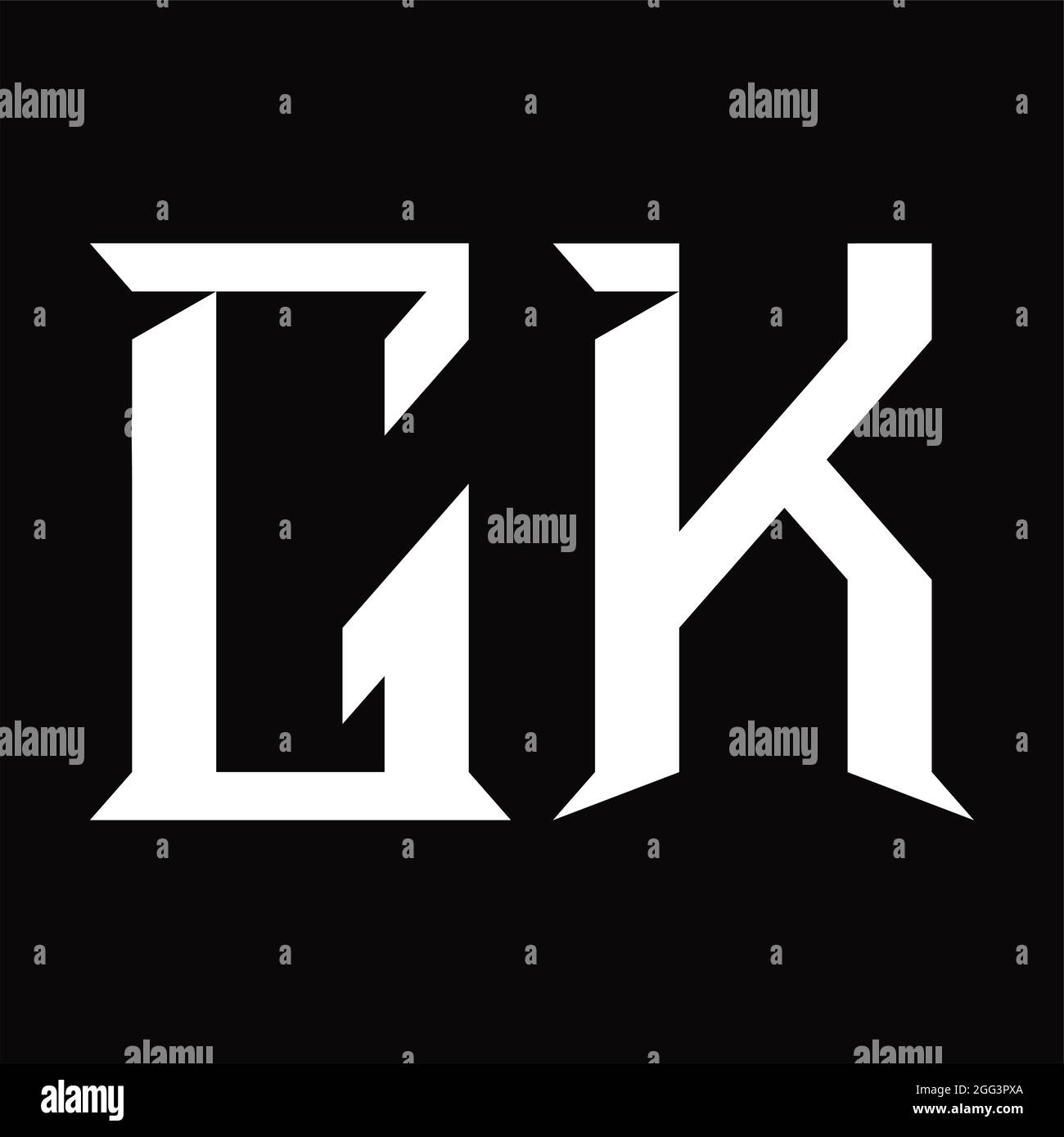 Gk logo Stock Vector Images - Alamy