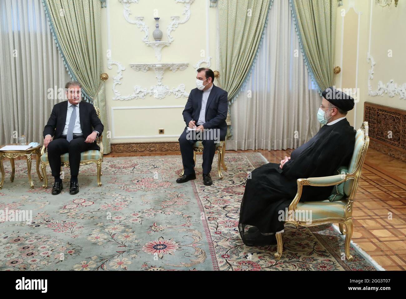 Tehran, Tehran, Iran. 26th Aug, 2021. A handout photo made available by ...