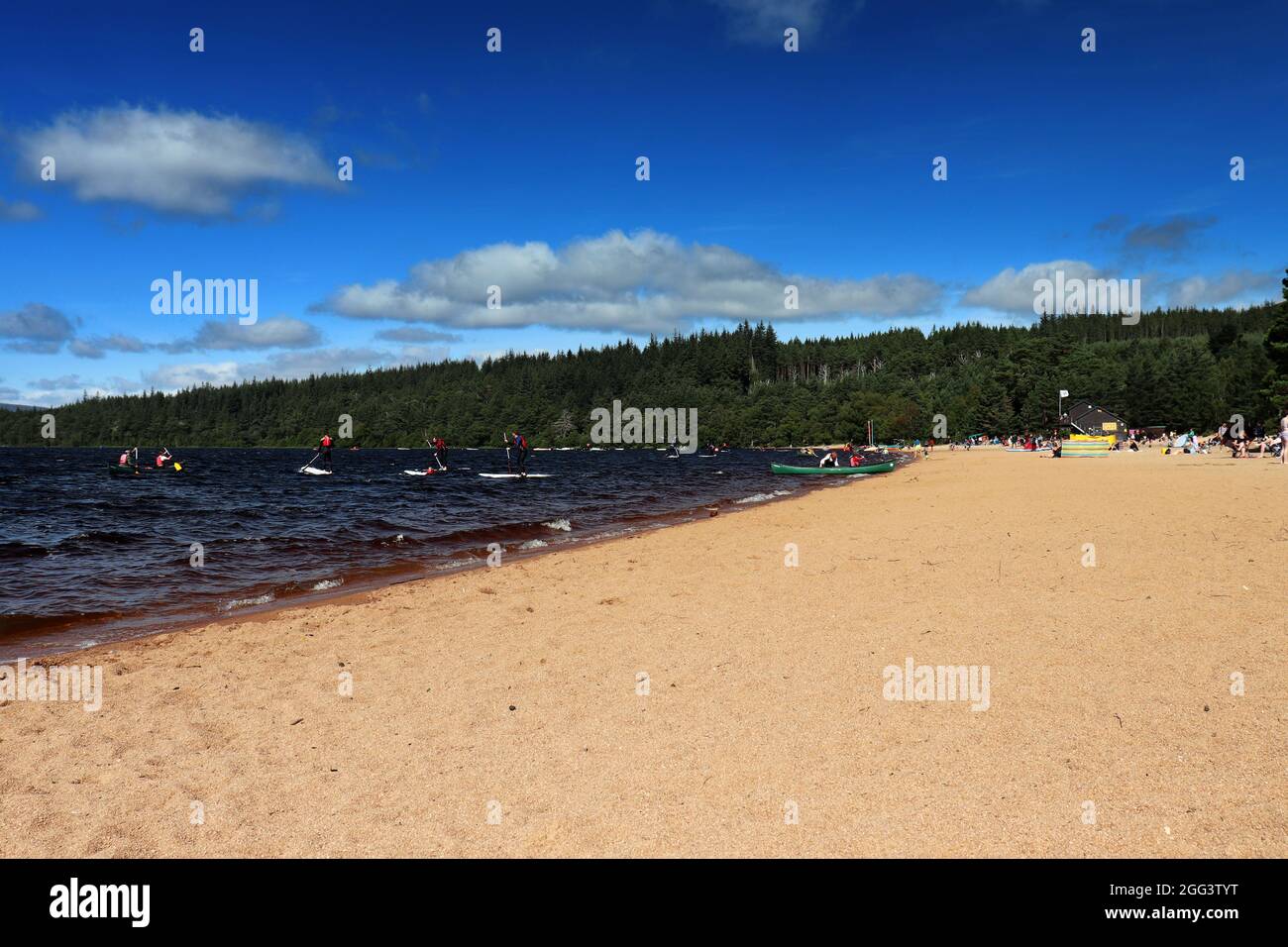 Loch morlich scotland beach hi-res stock photography and images - Alamy