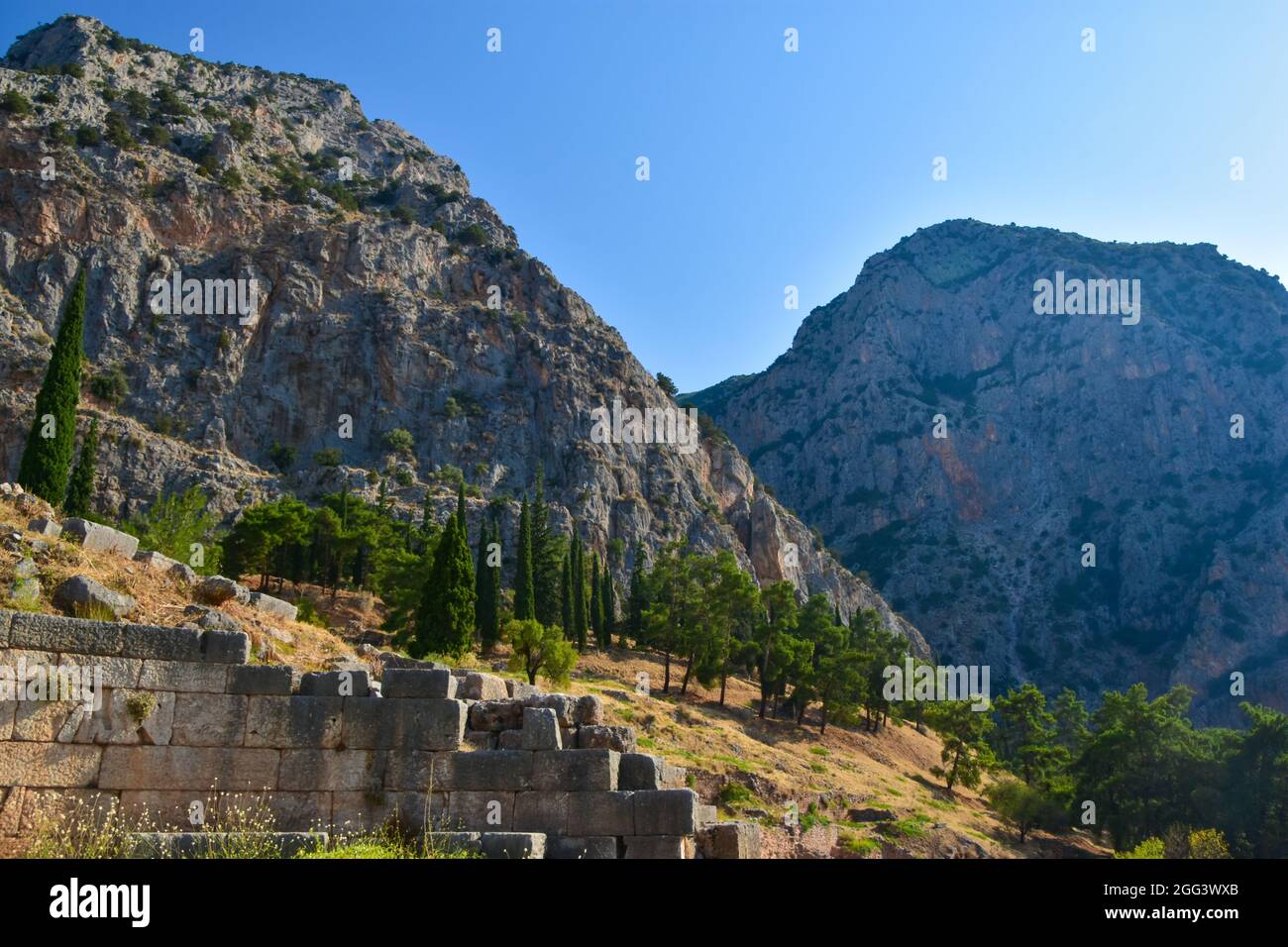 The Ancient Delphi, Greece Stock Photo - Alamy