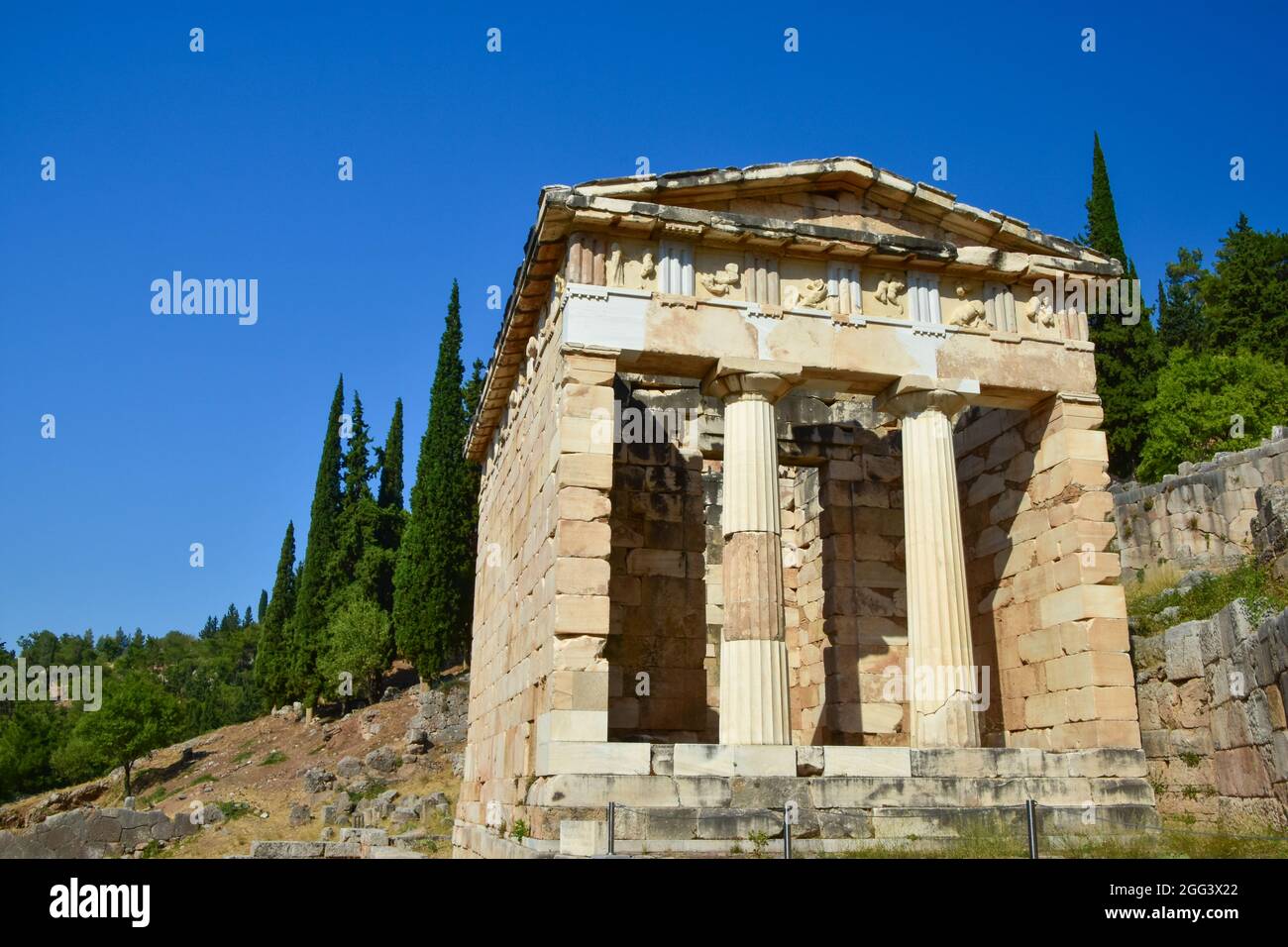 Famous ancient greek treasury hi-res stock photography and images - Alamy