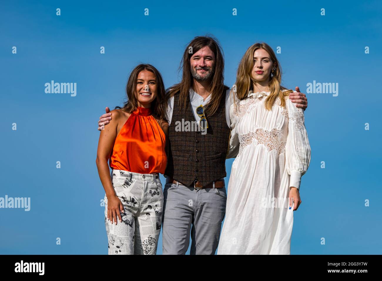 Cast of film Road Dance at Edinburgh International Festival with actorr ...