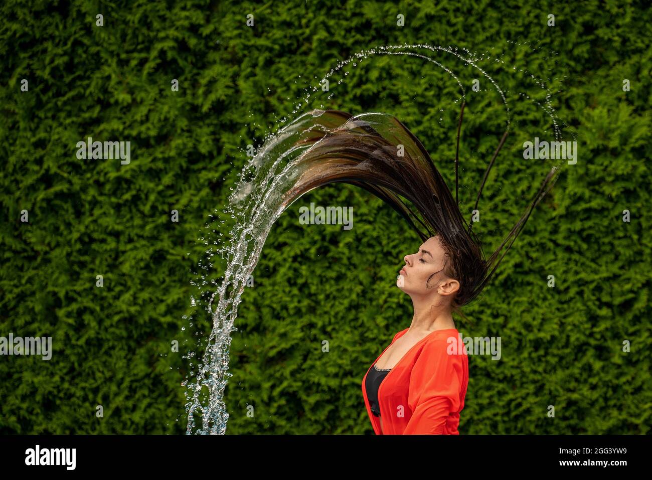 Head back hi-res stock photography and images - Alamy