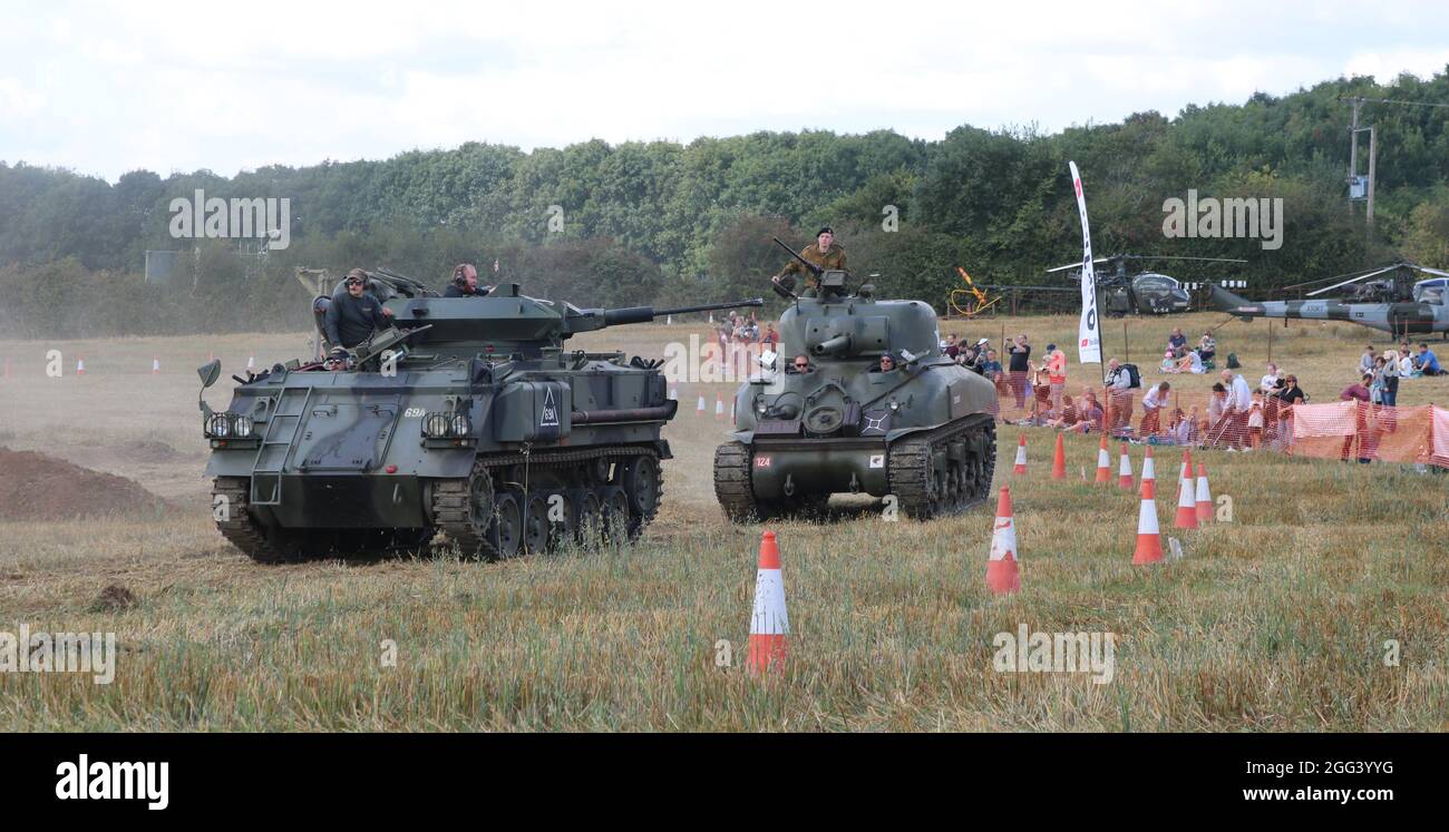Tanks, Trucks and Firepower Show, Rugby, August 2021 - Tank Display ...