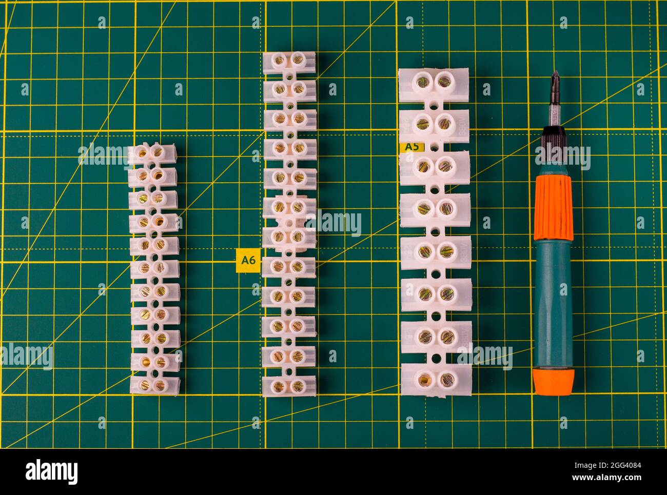 electrical wire connection computer patch cord Stock Photo - Alamy