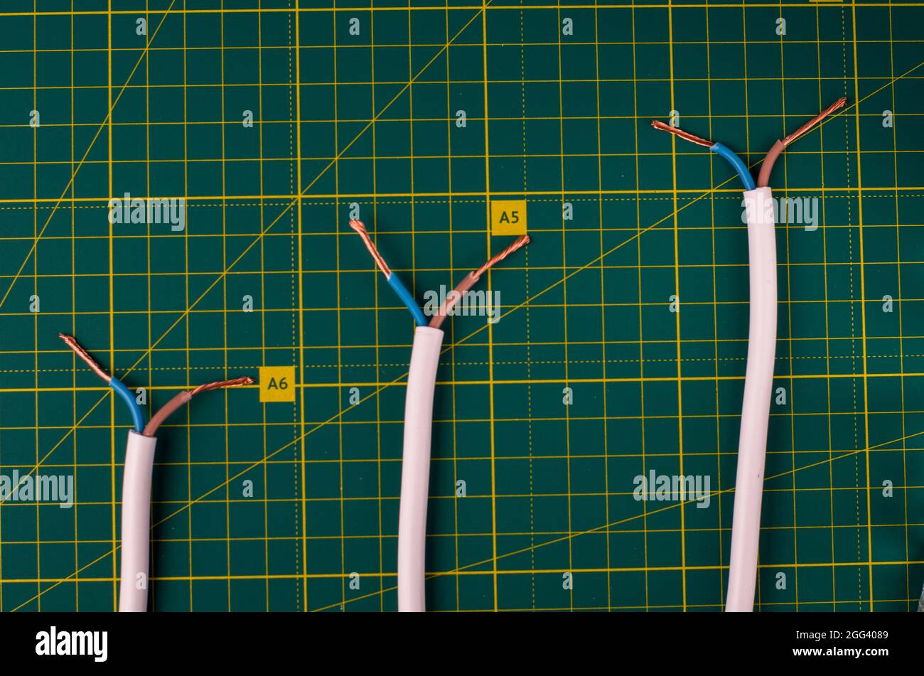 electrical wire connection computer patch cord Stock Photo - Alamy