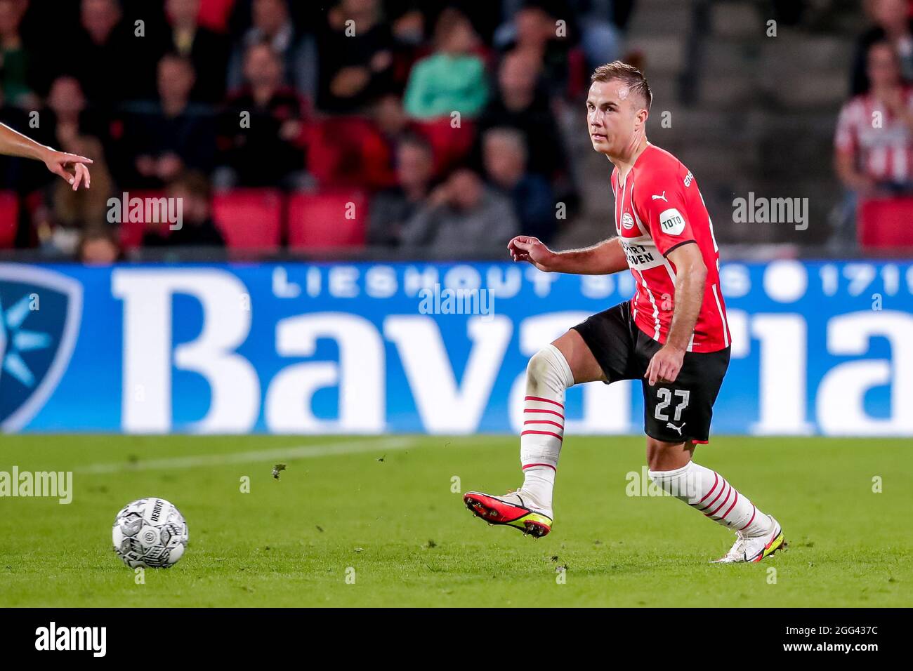 EINDHOVEN, NETHERLANDS - AUGUST 28: Mario Gotze of PSV during the Dutch ...
