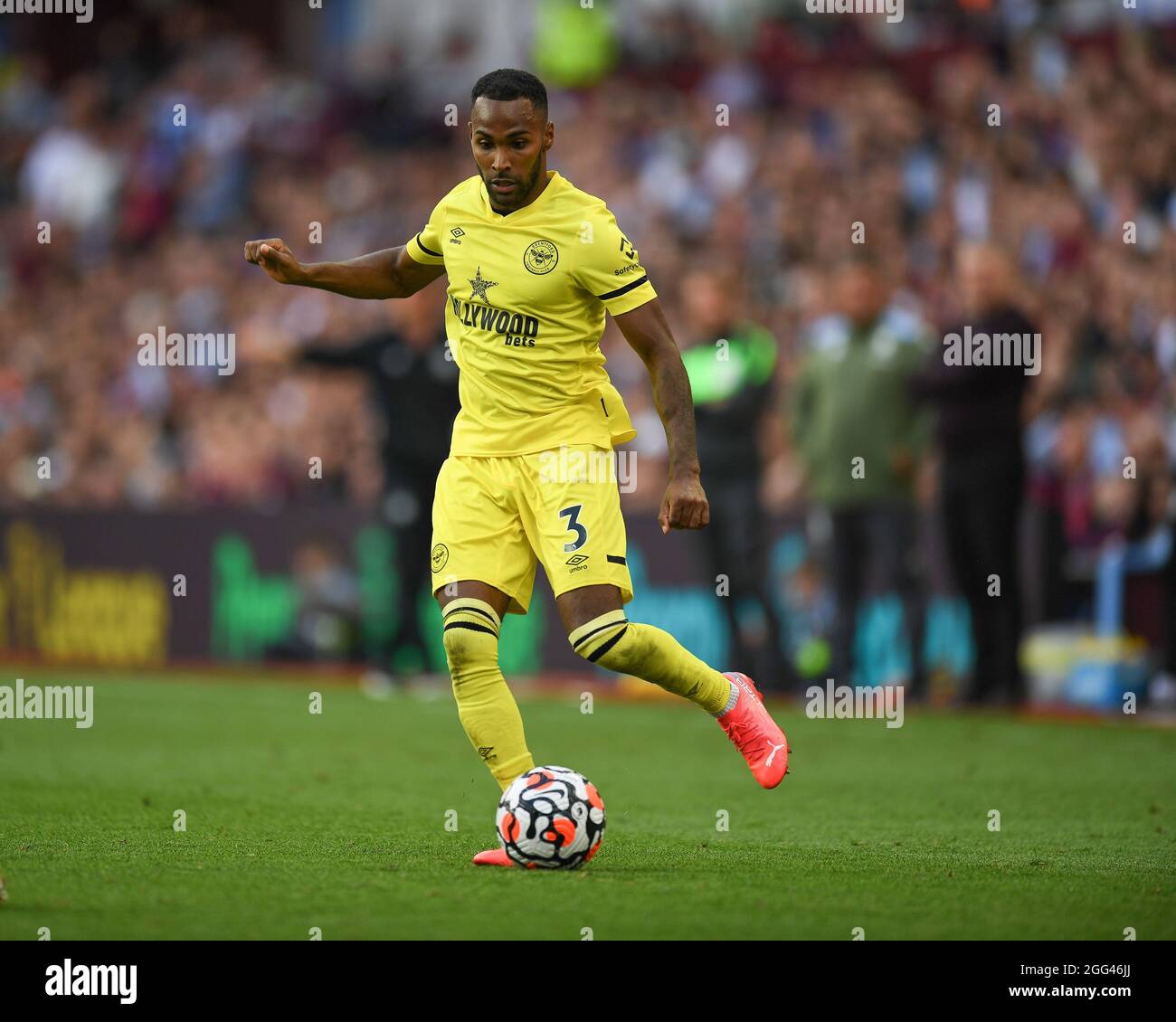 Rico Henry #3 of Brentford in action during the game Stock Photo - Alamy