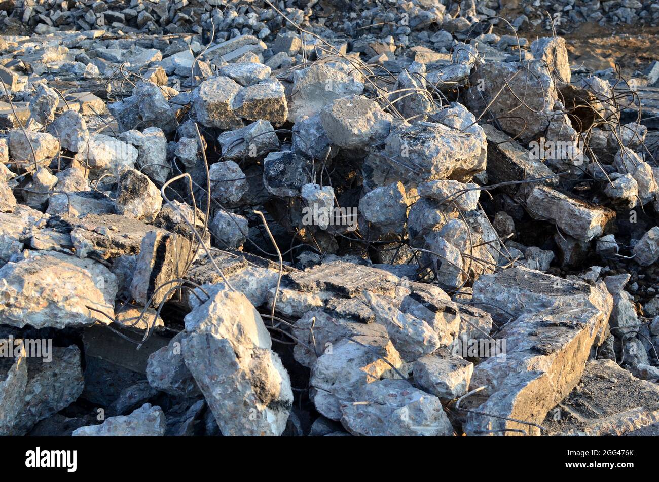 Recycling reuse crushed concrete hi-res stock photography and images ...