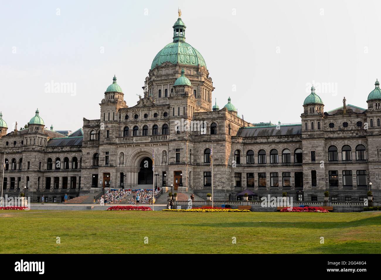 Historic British Columbia provincial parliament building ,Victoria, BC ...