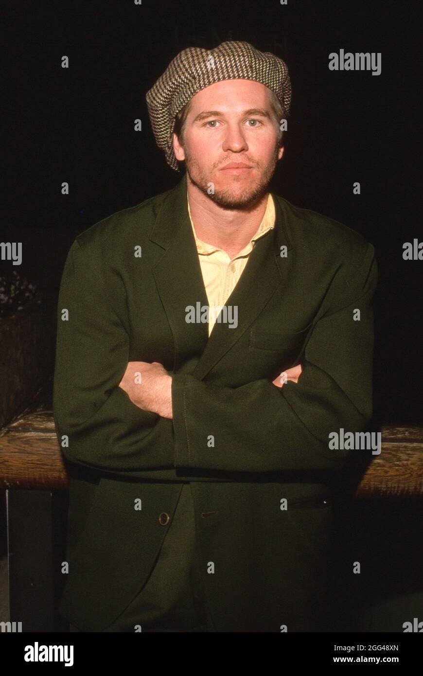 Val Kilmer at the "Hurlyburly" Opening Night Party on November 16, 1988 ...