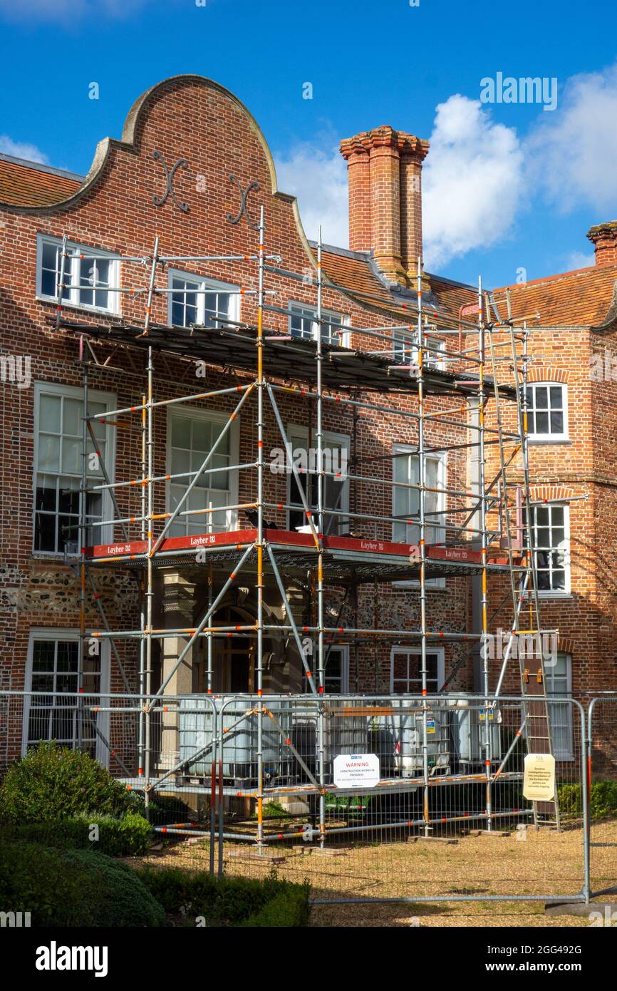 Earlham Hall, Norwich Law School Stock Photo - Alamy