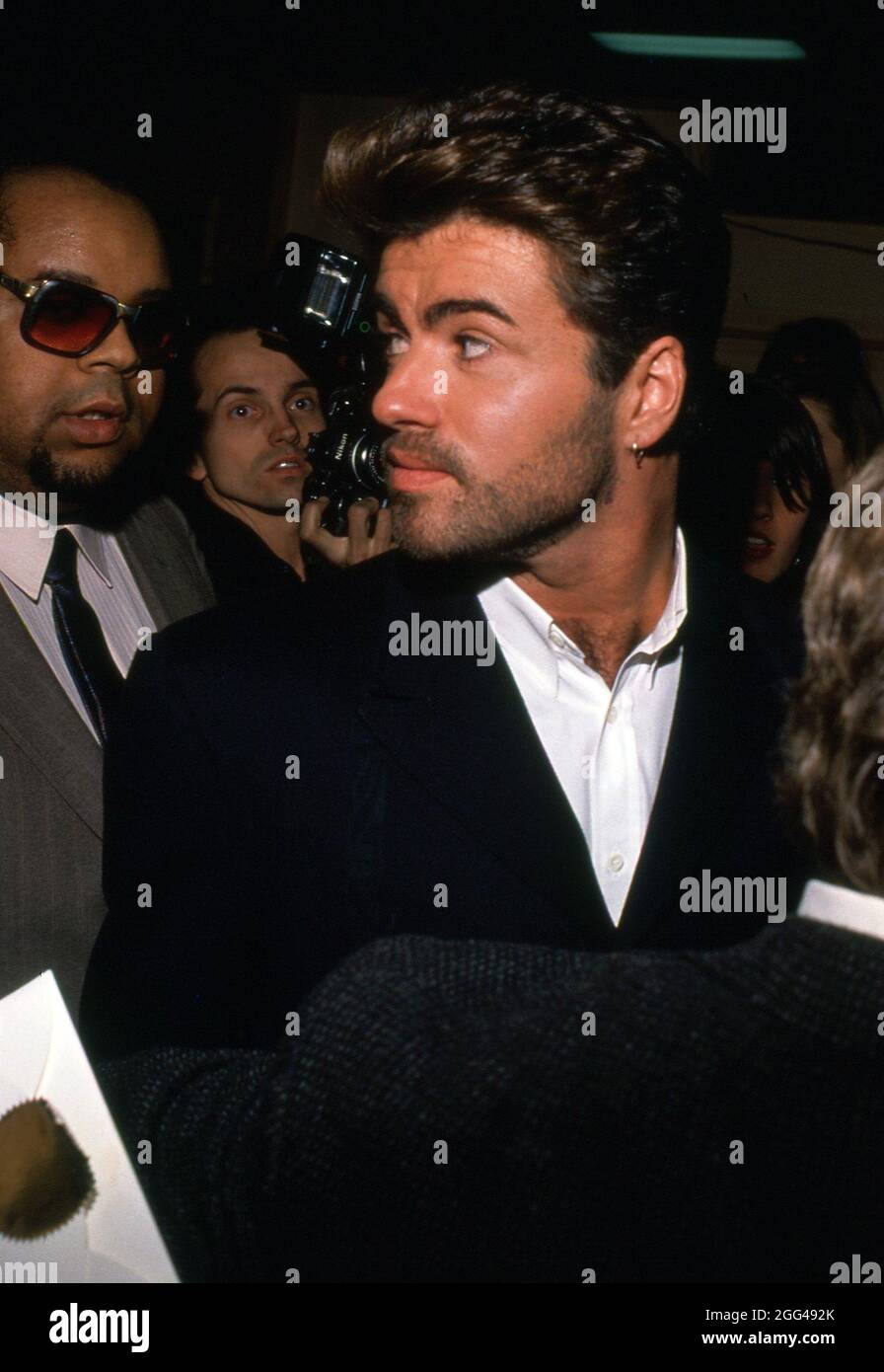 George Michael at the 1989 American Music Awards January 30, 1989 ...