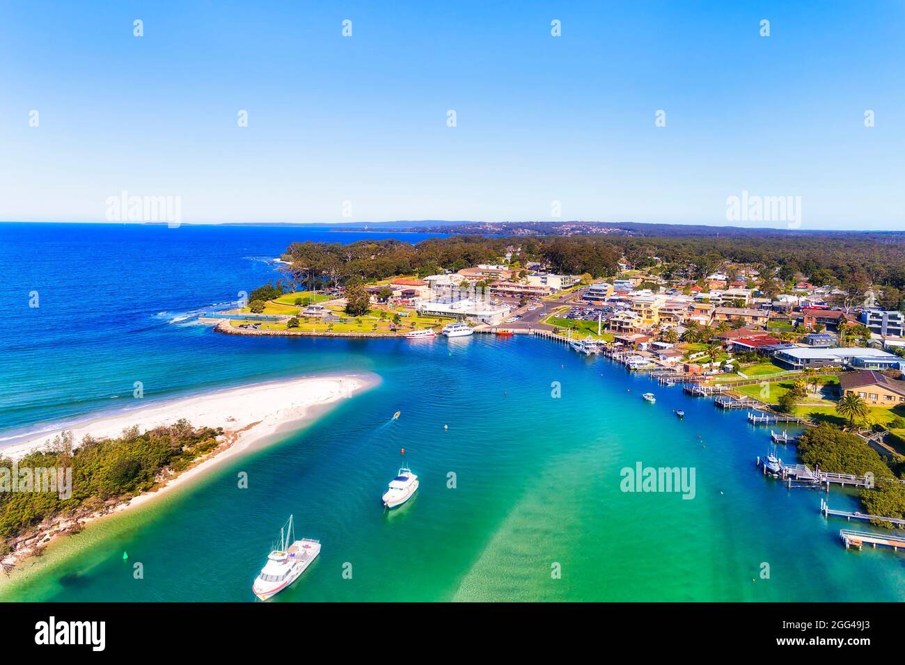 Huskisson village hi-res stock photography and images - Alamy